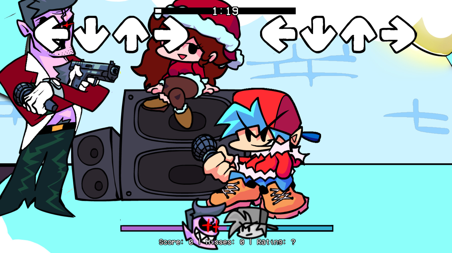 funni christmas mod lol Mod for Friday Night Funkin' | FNF Mods