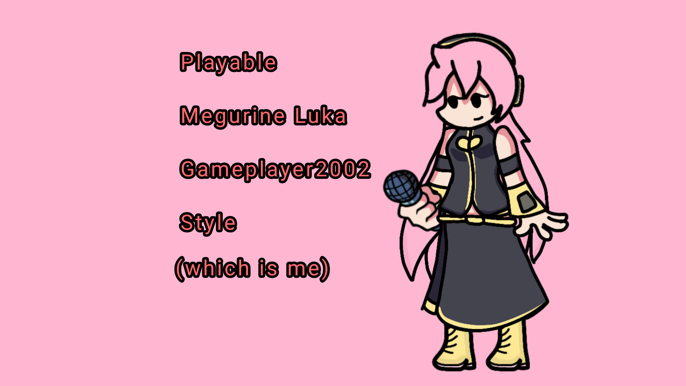 Playable Megurine Luka FNF Mod for Friday Night Funkin' | FNF Mods