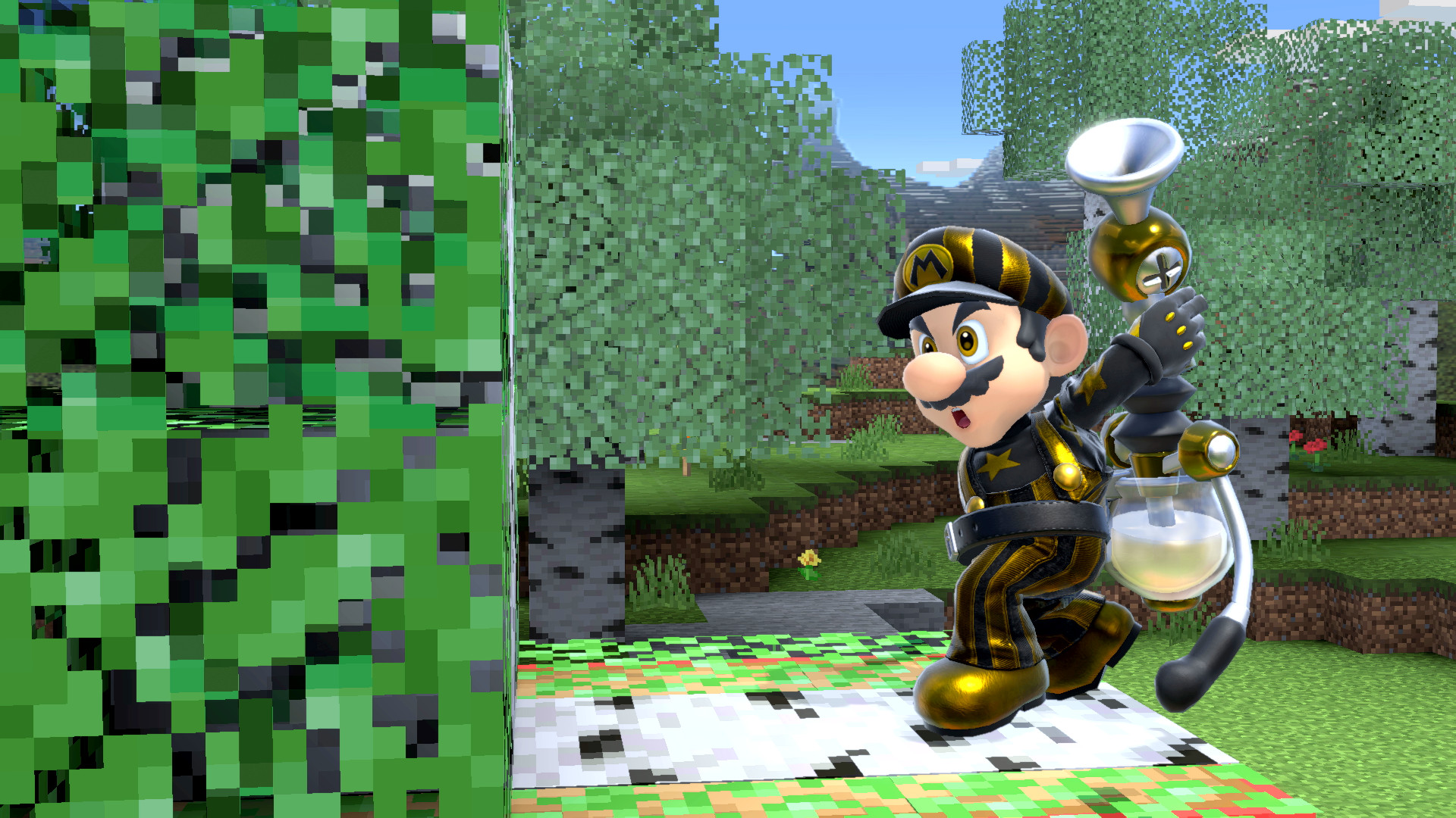 Black & Gold Mario Pack Mod for Super Smash Bros. Ultimate | SSBU Mods