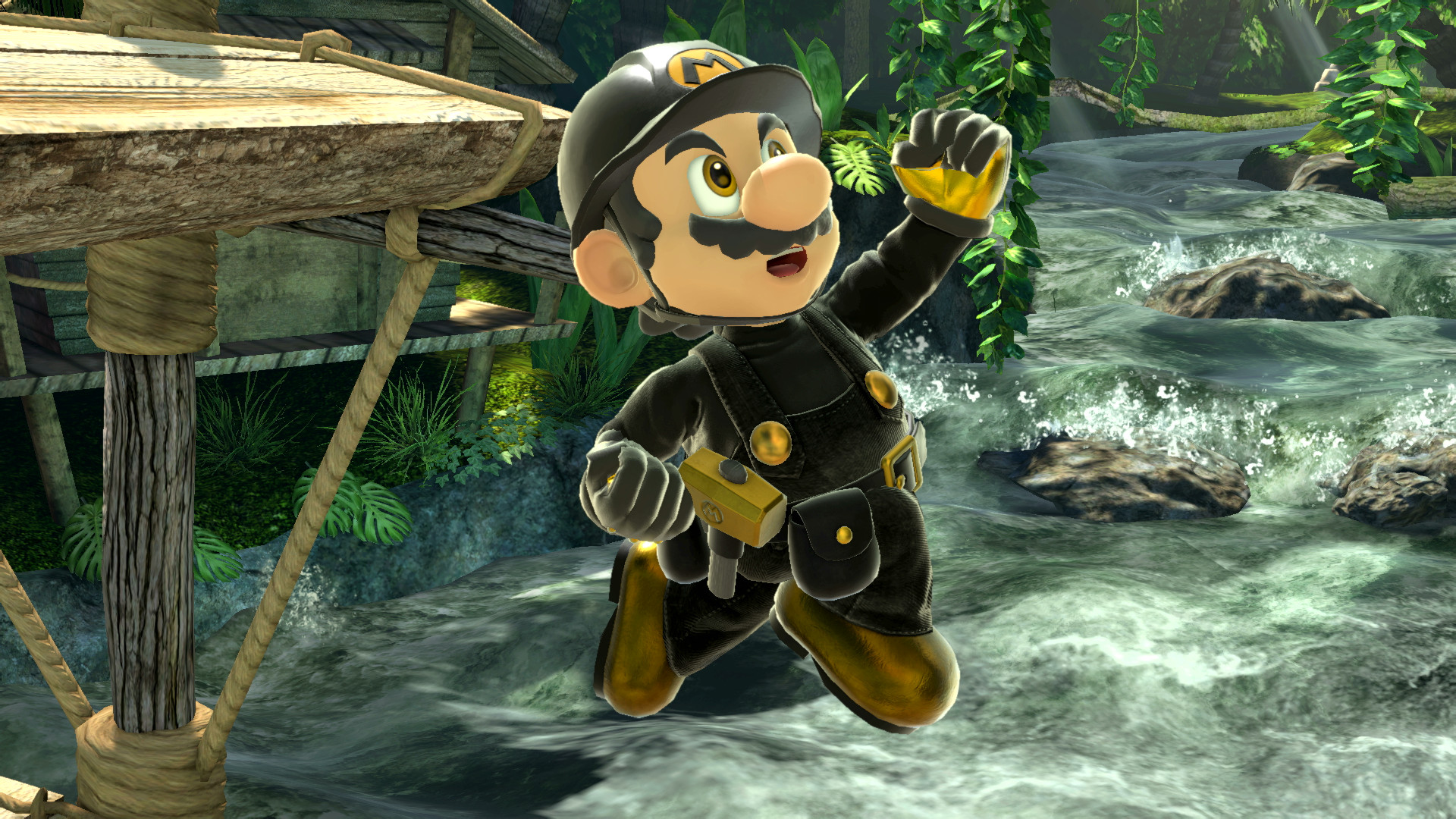 Black & Gold Mario Pack Mod for Super Smash Bros. Ultimate | SSBU Mods