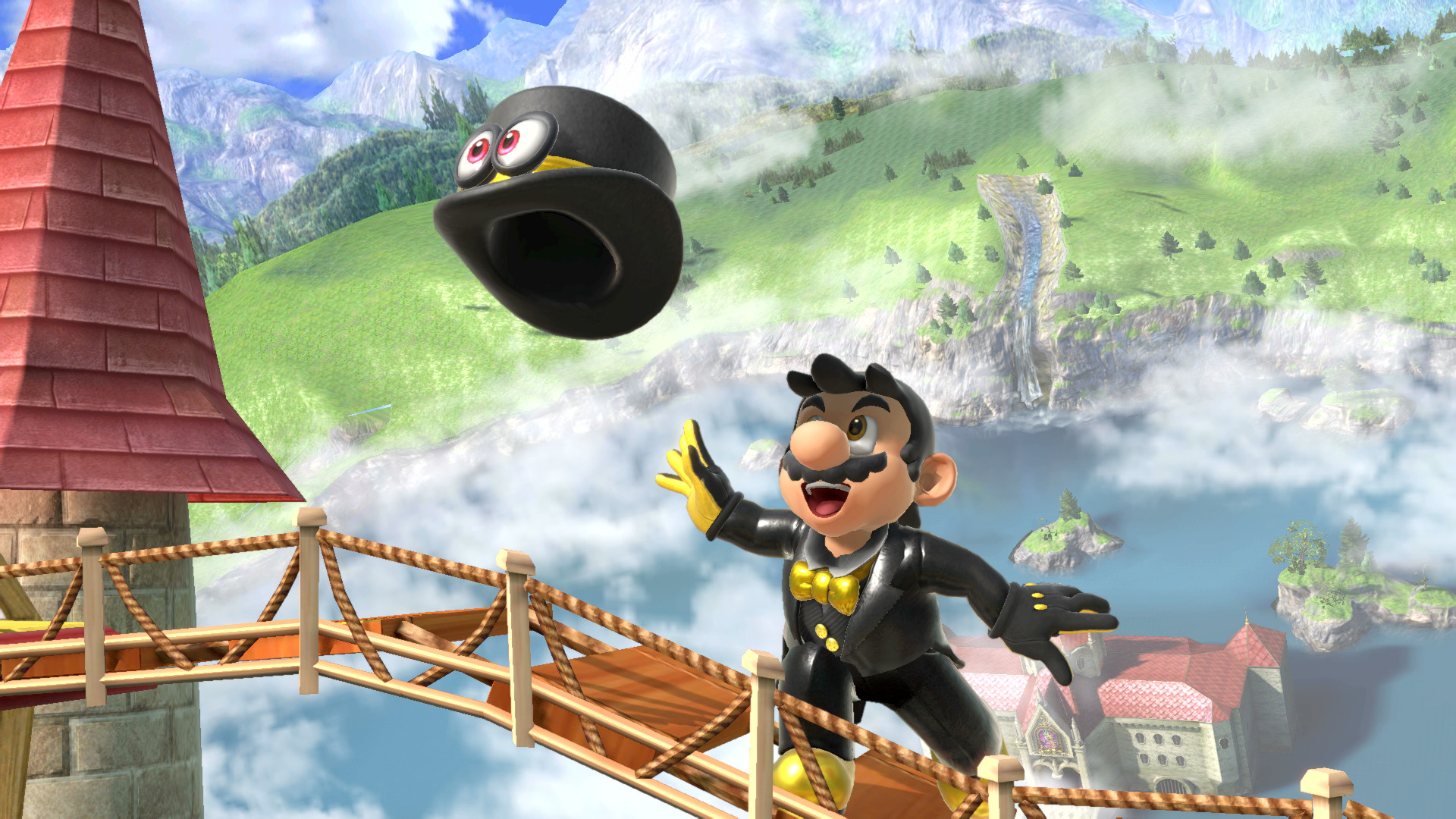 Black & Gold Mario Pack Mod for Super Smash Bros. Ultimate | SSBU Mods