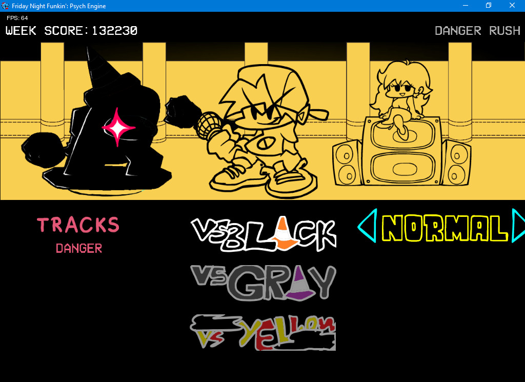 FNF Vs DangerRush DEMO! Mod for Friday Night Funkin' | FNF Mods