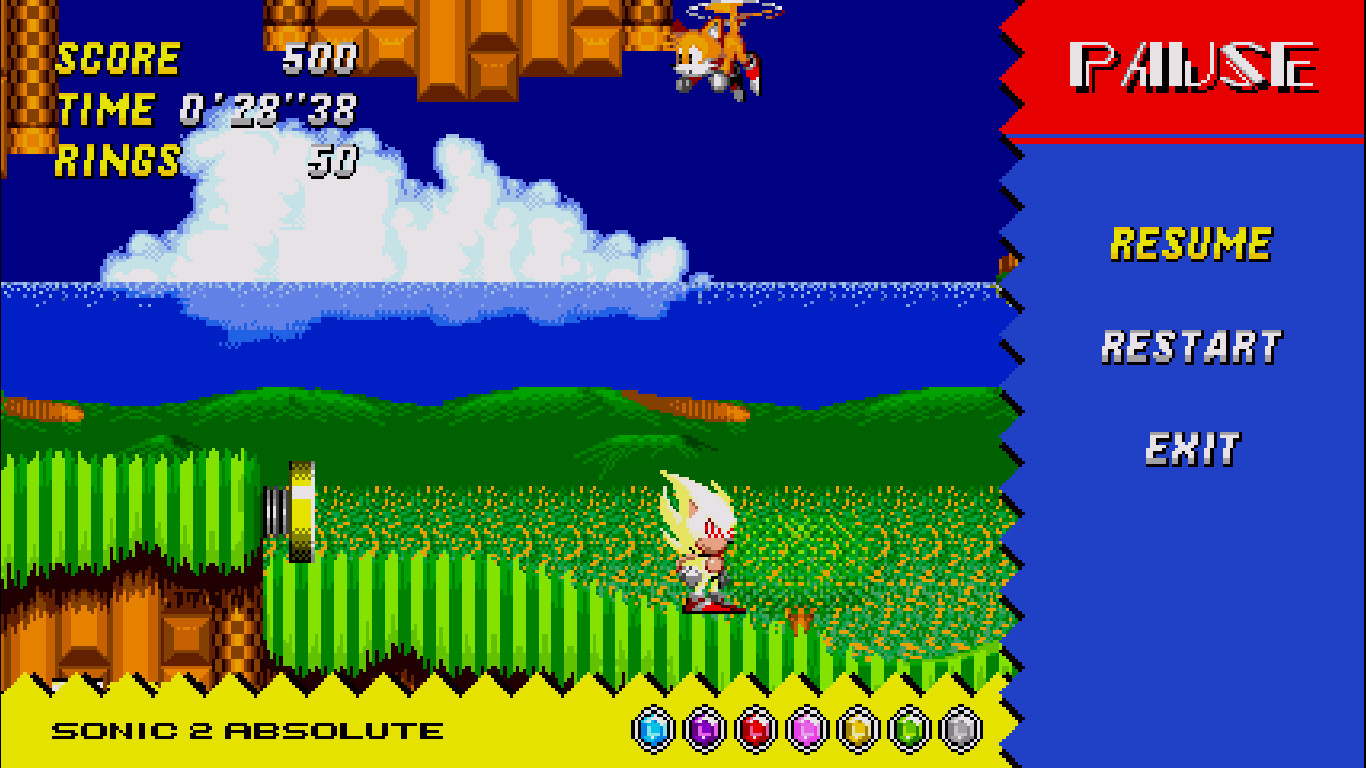 Fleetway super sonic over super sonic Mod for Sonic The Hedgehog 2 ...