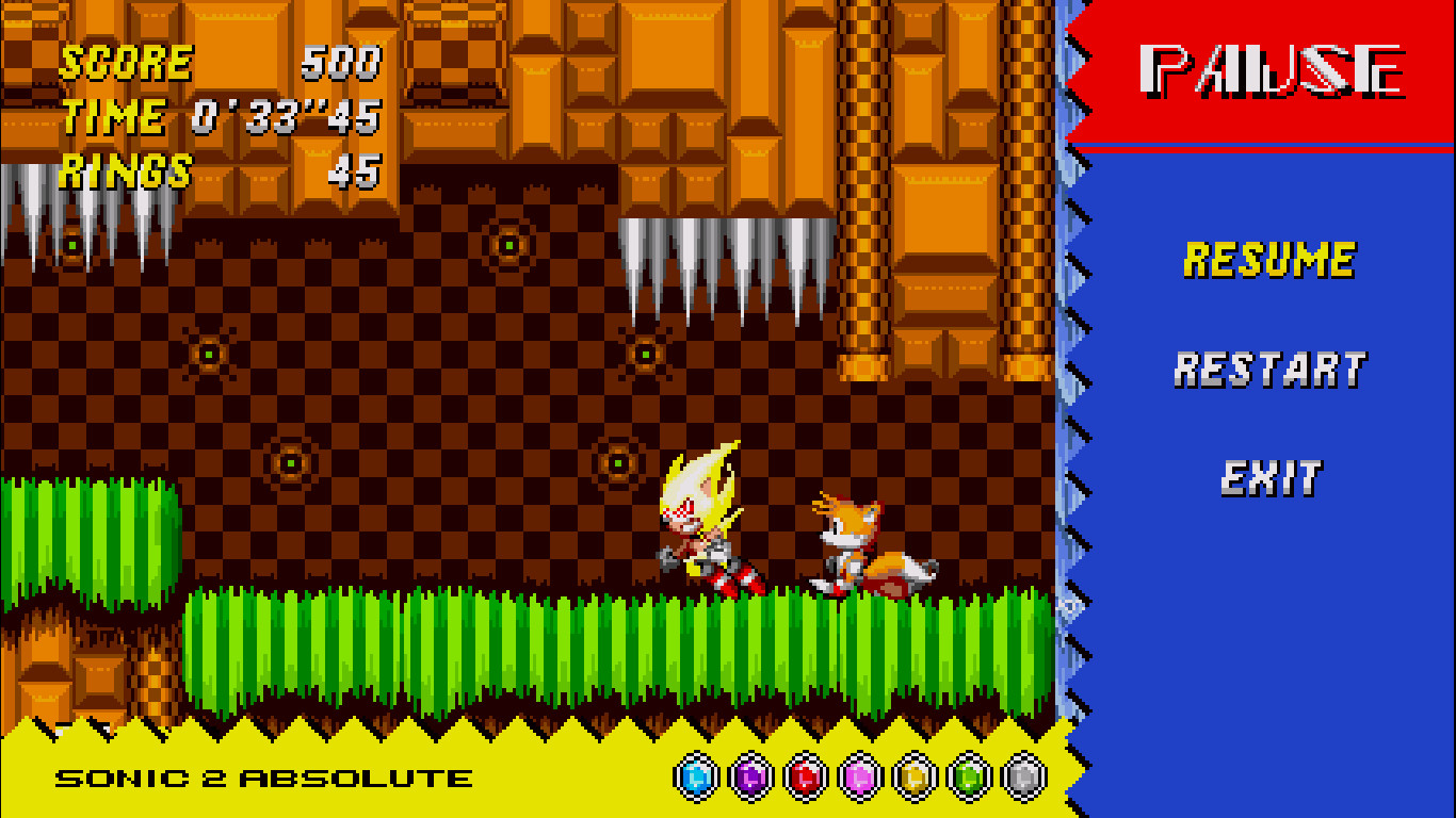 Fleetway super sonic over super sonic Mod for Sonic The Hedgehog 2 ...
