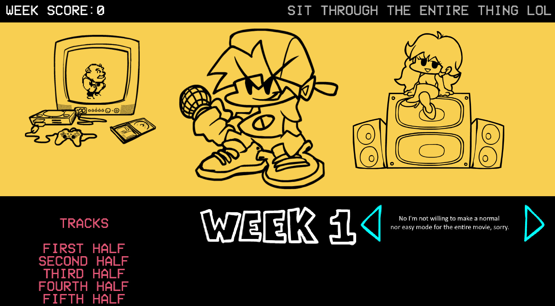 (CESARFEVER PLAYED)Entire Shrek movie chart in FNF [Friday Night Funkin ...