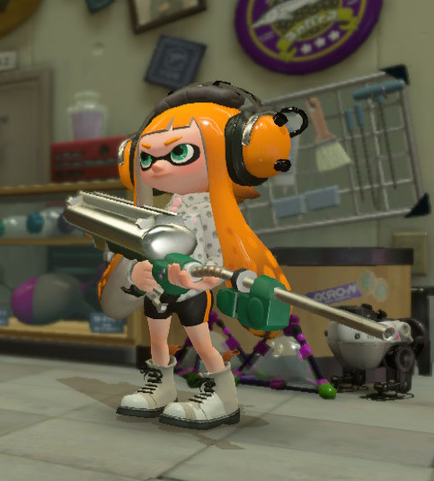 Splatoon 1 Weapon Design Skins Mod for Splatoon 2 | Splatoon 2 Mods