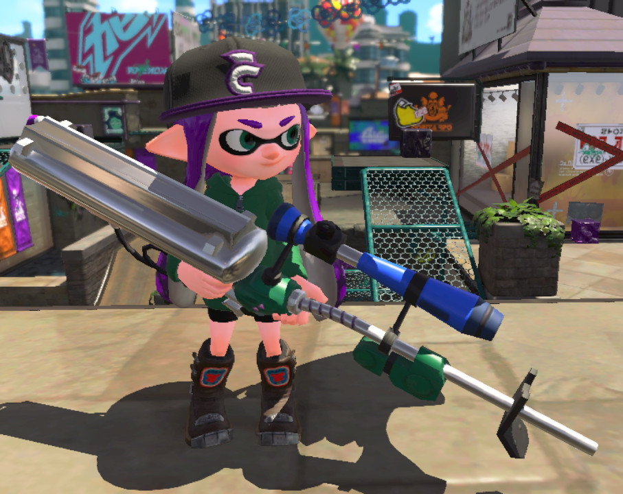 Splatoon 1 Weapon Design Skins Mod for Splatoon 2 | Splatoon 2 Mods