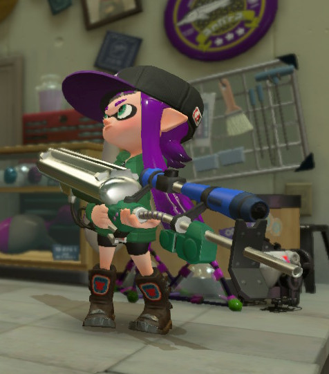 Splatoon 1 Weapon Design Skins Mod for Splatoon 2 | Splatoon 2 Mods