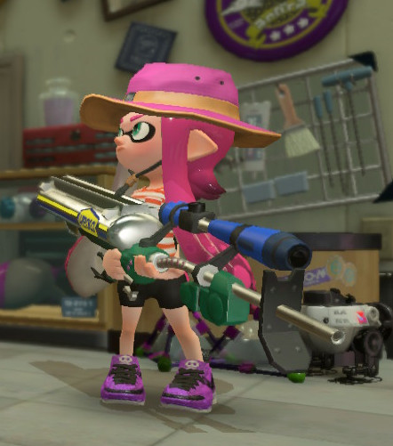 Splatoon 1 Weapon Design Skins Mod for Splatoon 2 | Splatoon 2 Mods