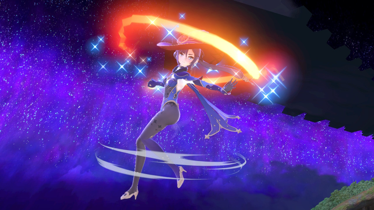 (2.1) Mona (Genshin Impact) Mod for Super Smash Bros. Ultimate | SSBU Mods