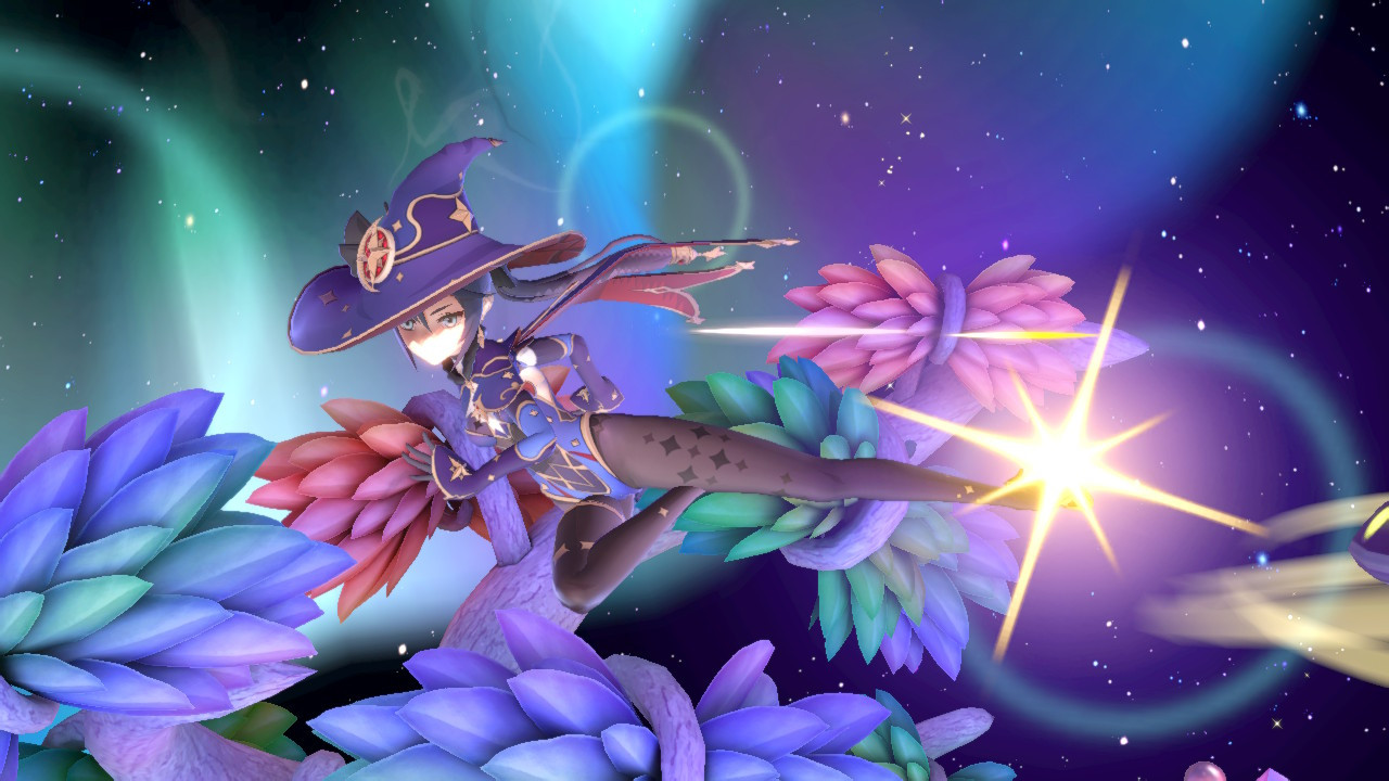 (2.1) Mona (Genshin Impact) Mod for Super Smash Bros. Ultimate | SSBU Mods