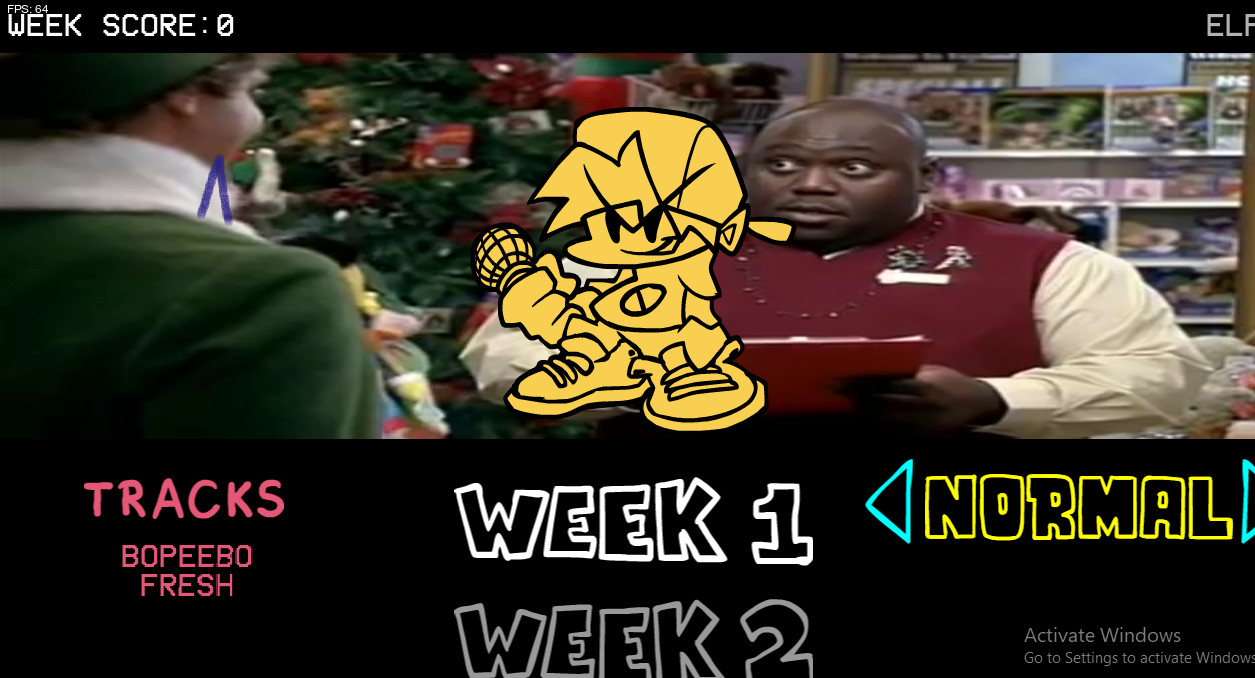 VS ELF Mod for Friday Night Funkin' | FNF Mods