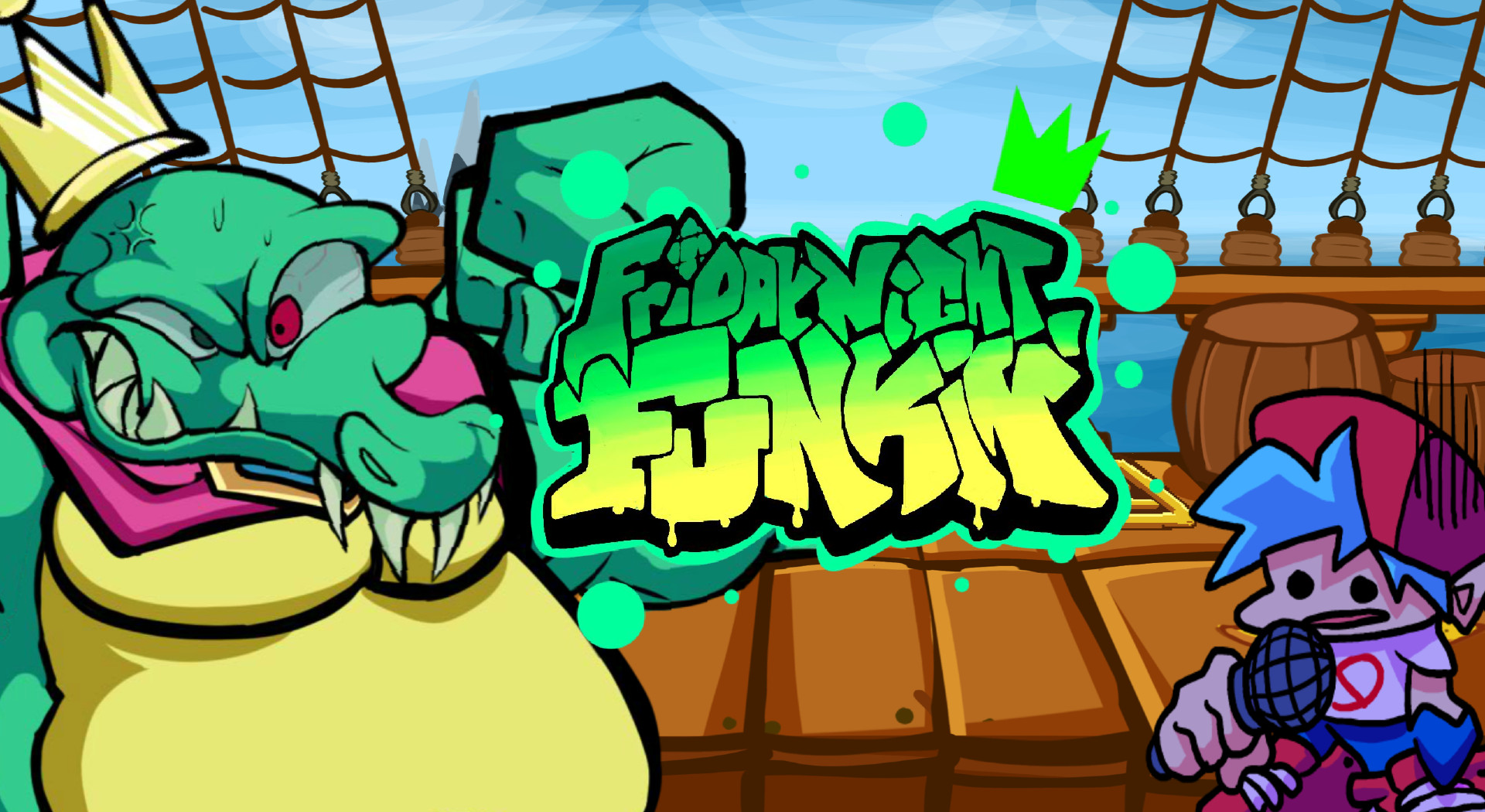 VS King K Rool Mod Mod for Friday Night Funkin' | FNF Mods