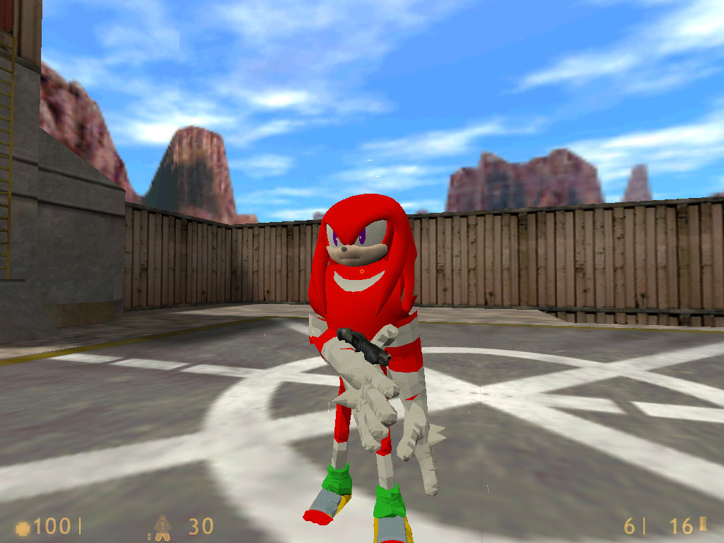 Knuckles sonic boom playermodel Mod for Half-Life | HL Mods