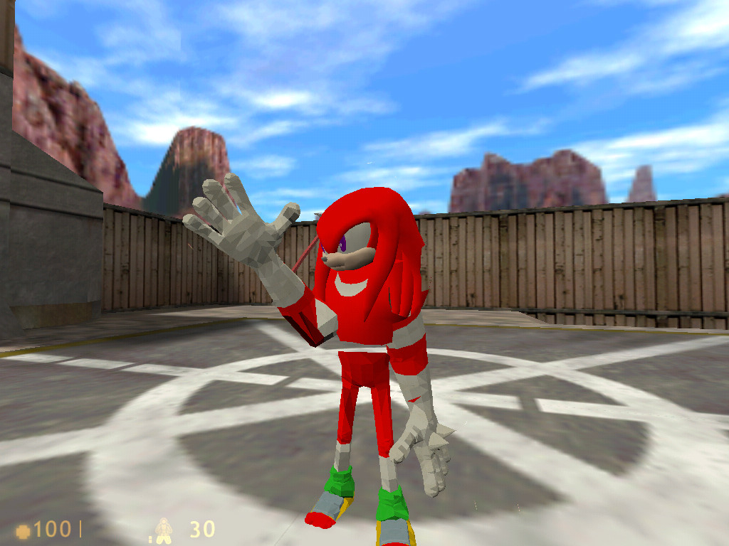 Knuckles sonic boom playermodel Mod for Half-Life | HL Mods