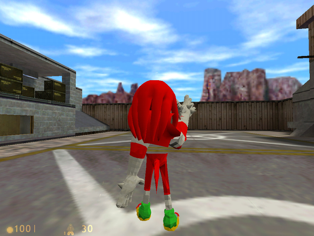 Knuckles sonic boom playermodel Mod for Half-Life | HL Mods