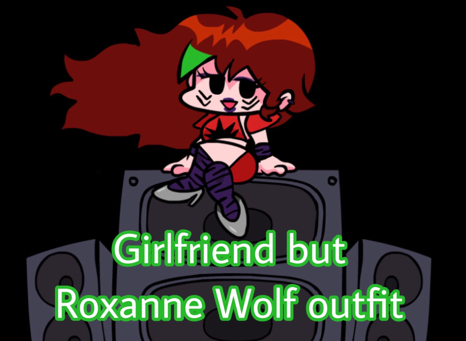 Girlfriend but with Roxanne Wolf's outfit Mod for Friday Night Funkin ...