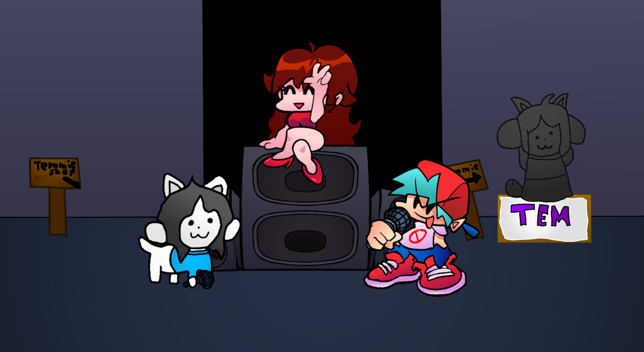 Temmie Night Funkin Mod for Friday Night Funkin' | FNF Mods