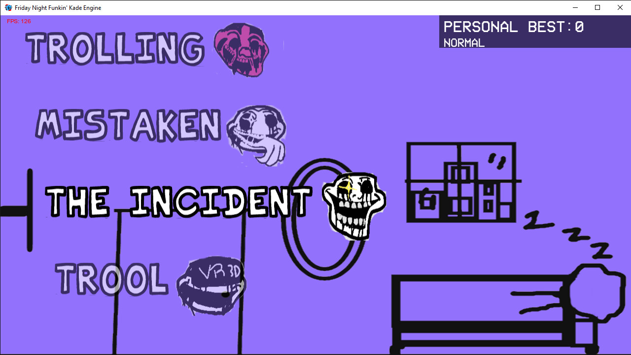 Vs Trollface Week 2 Fan-made Remastered Mod for Friday Night Funkin ...