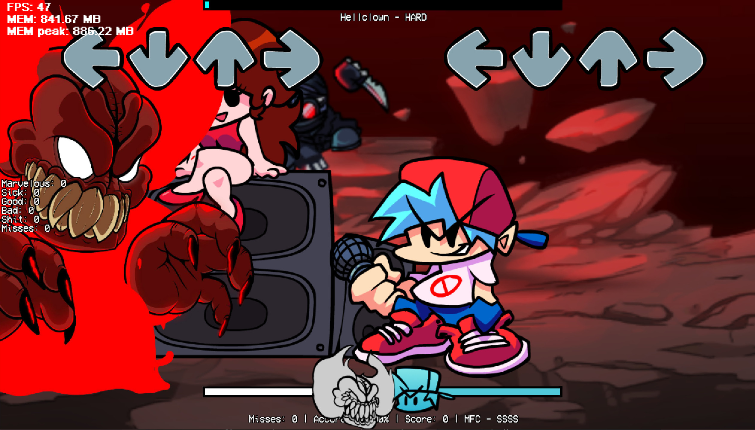 tricky leather engine port Mod for Friday Night Funkin' | FNF Mods