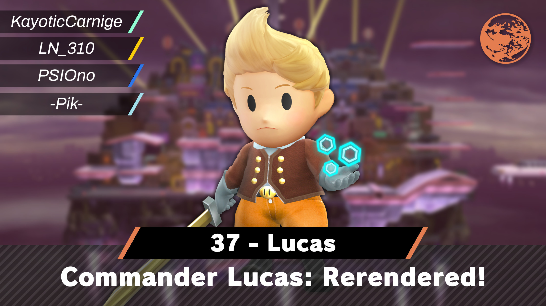 Commander Lucas: Rerendered! Mod for Super Smash Bros. Ultimate | SSBU Mods
