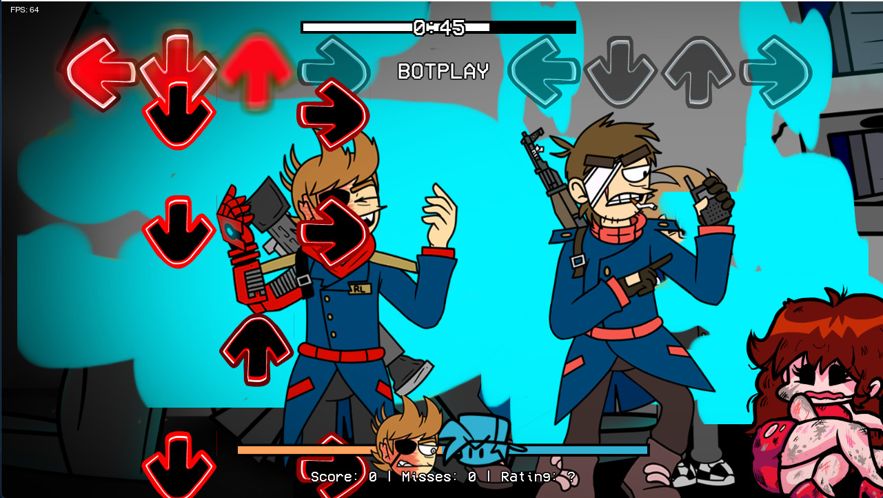 FNF Red Army Mod (NoskI) Physc Engine Port. Mod for Friday Night Funkin ...