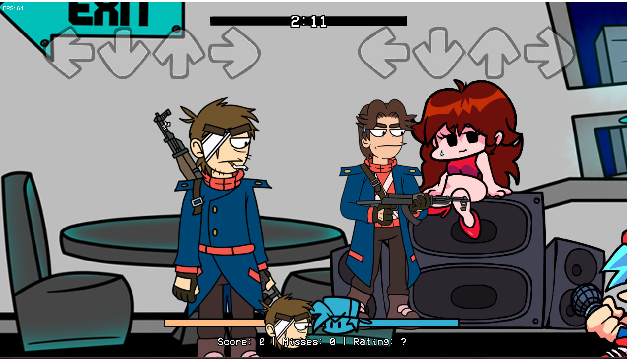 FNF Red Army Mod (NoskI) Physc Engine Port. Mod for Friday Night Funkin ...