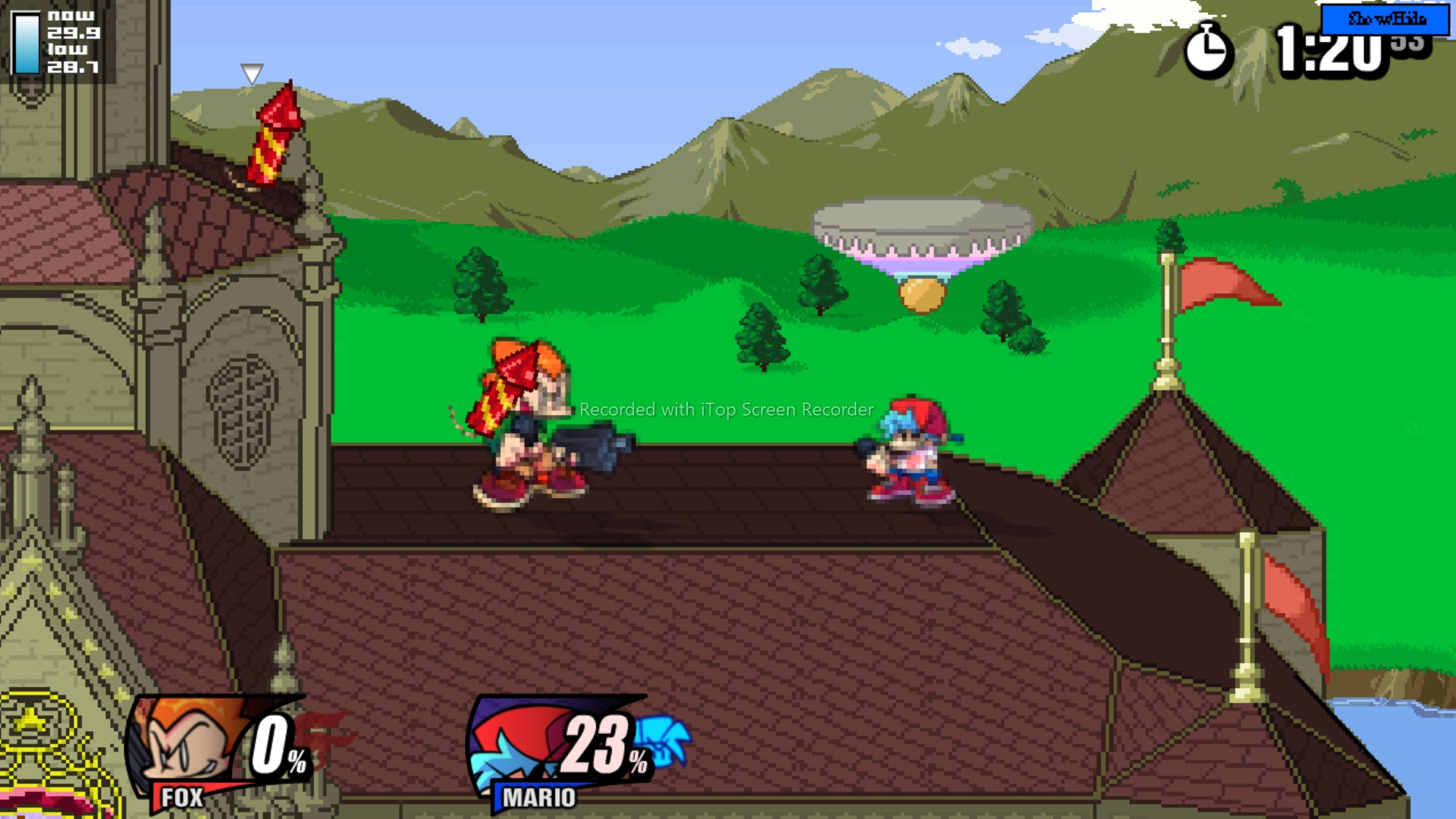 Boyfriend + Pico Mod V2 Mod for Super Smash Flash 2 | SSF2 Mods