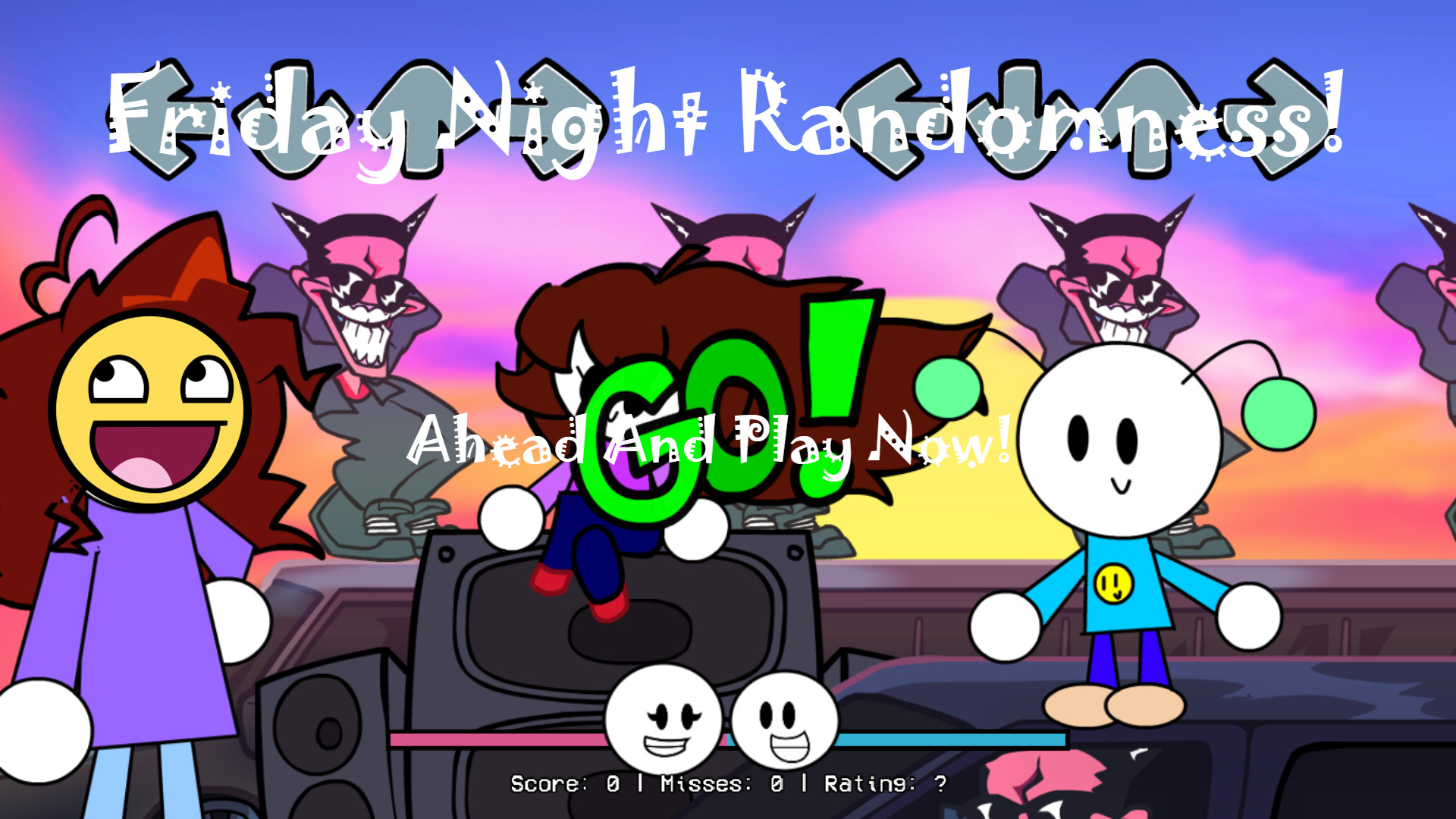 Friday Night Funkin' X Randomness! Mod for Friday Night Funkin' | FNF Mods