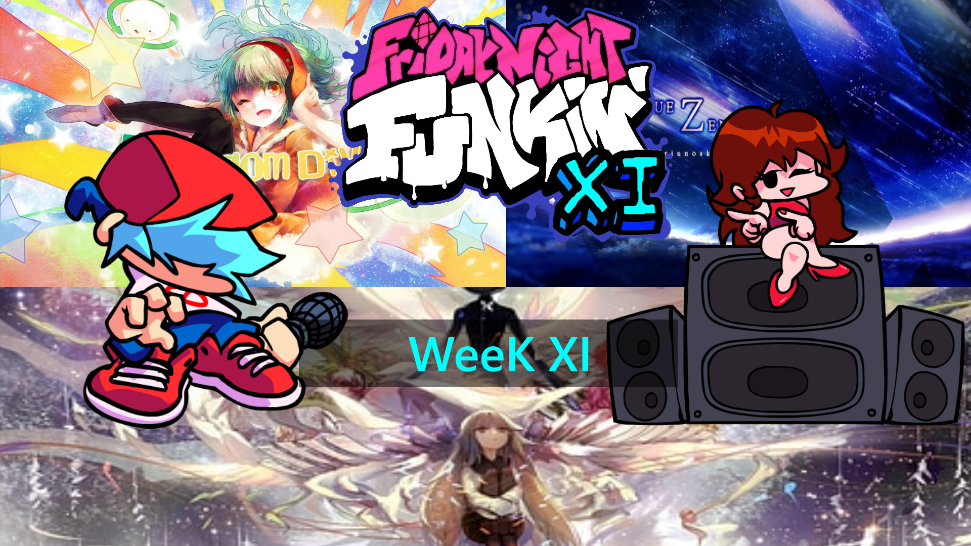 FridayNightFunkin ("XI artist week") DEMO Mod for Friday Night Funkin ...