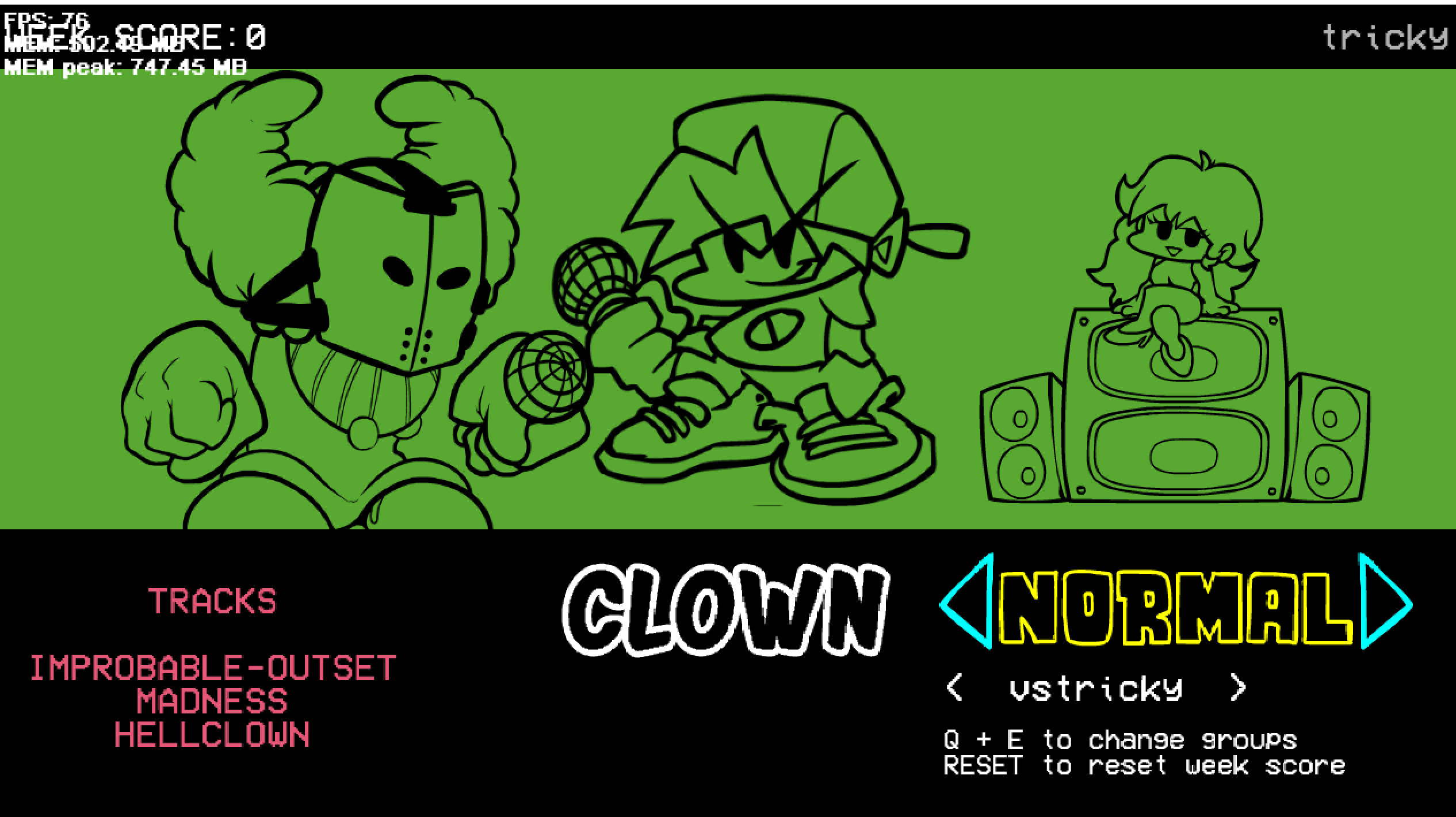 tricky leather engine port Mod for Friday Night Funkin' | FNF Mods