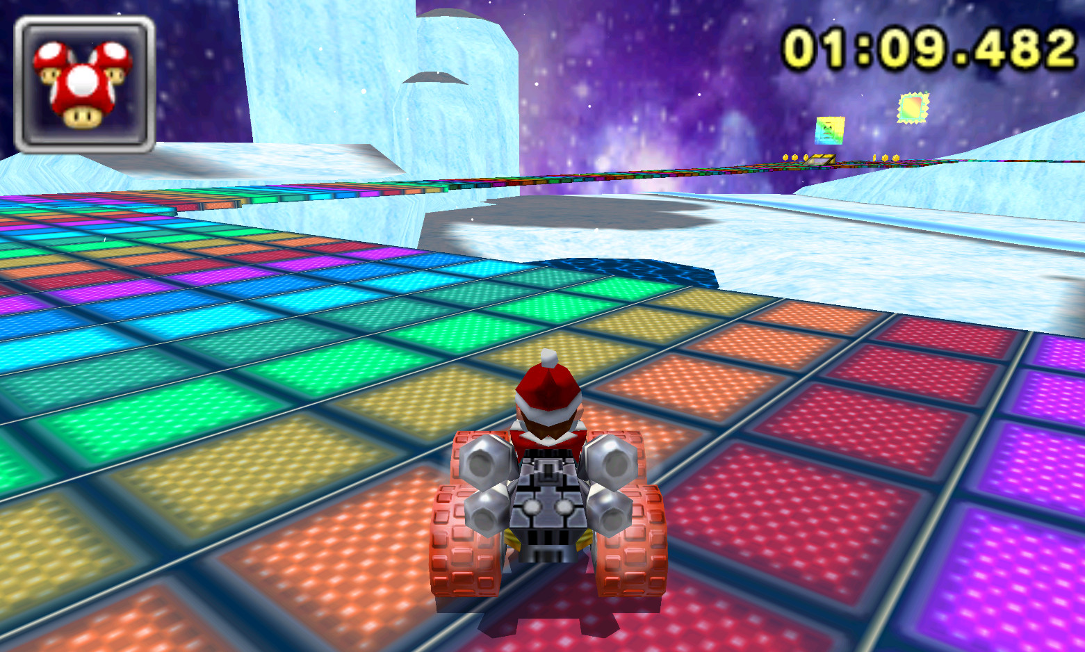 SNES Rainbow Road HD Mod for Mario Kart 7 | MK7 Mods