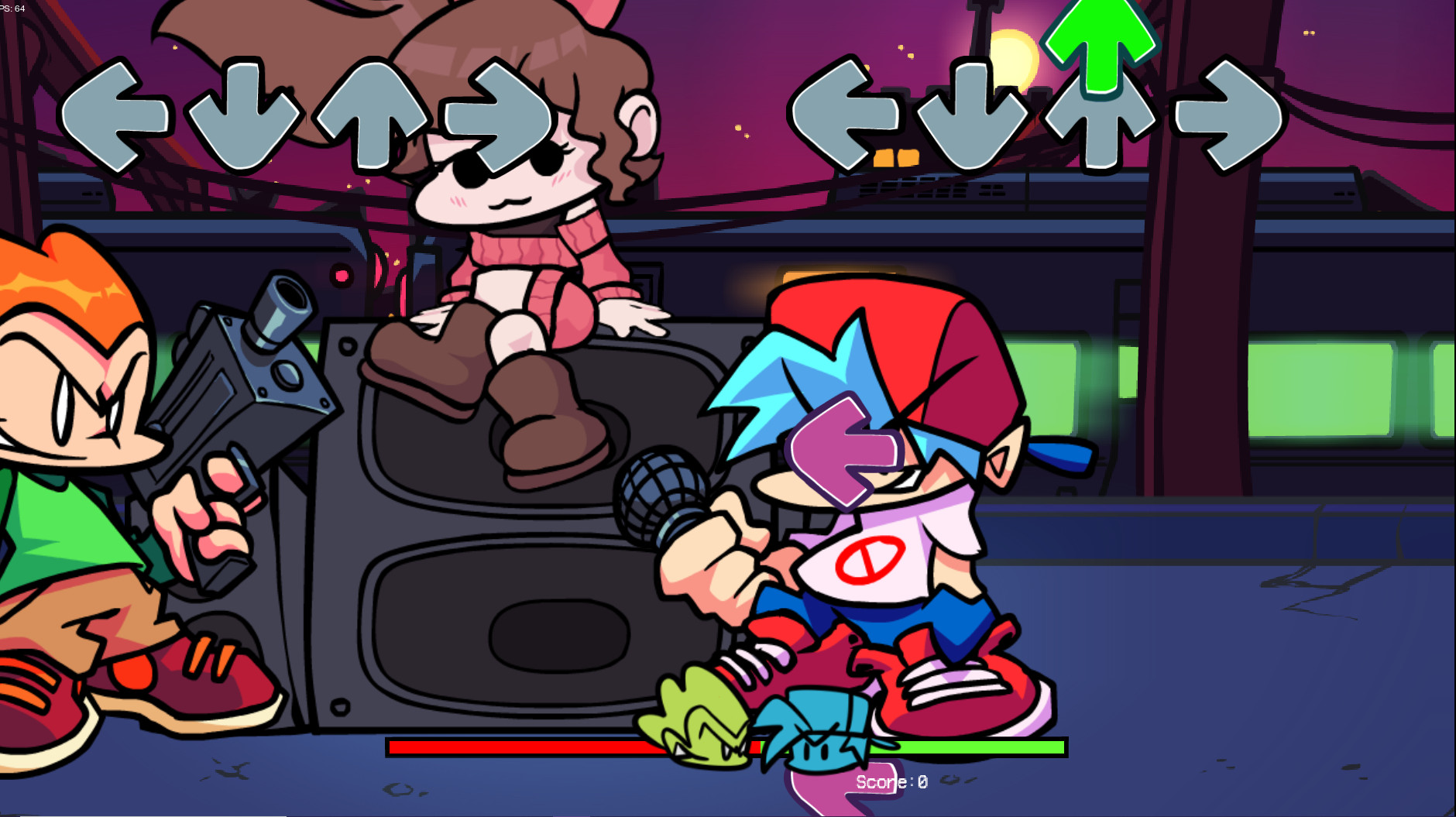 Soft GF Over GF Mod for Friday Night Funkin' | FNF Mods