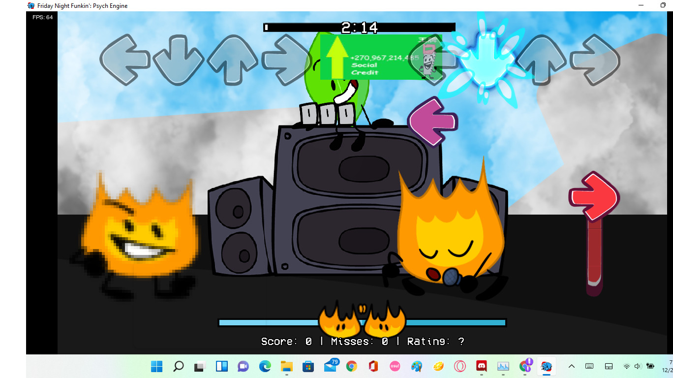 Super Funky Idol X BFB (105's Update) Mod for Friday Night Funkin ...