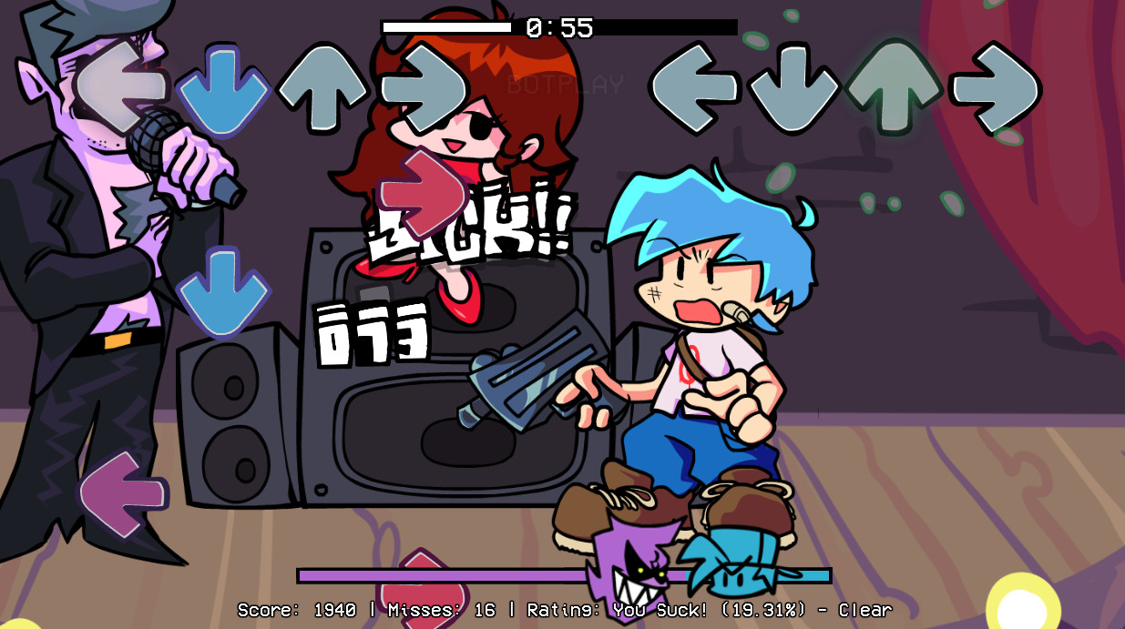LWP: Boyfriend AU (BF Reskin) Mod for Friday Night Funkin' | FNF Mods