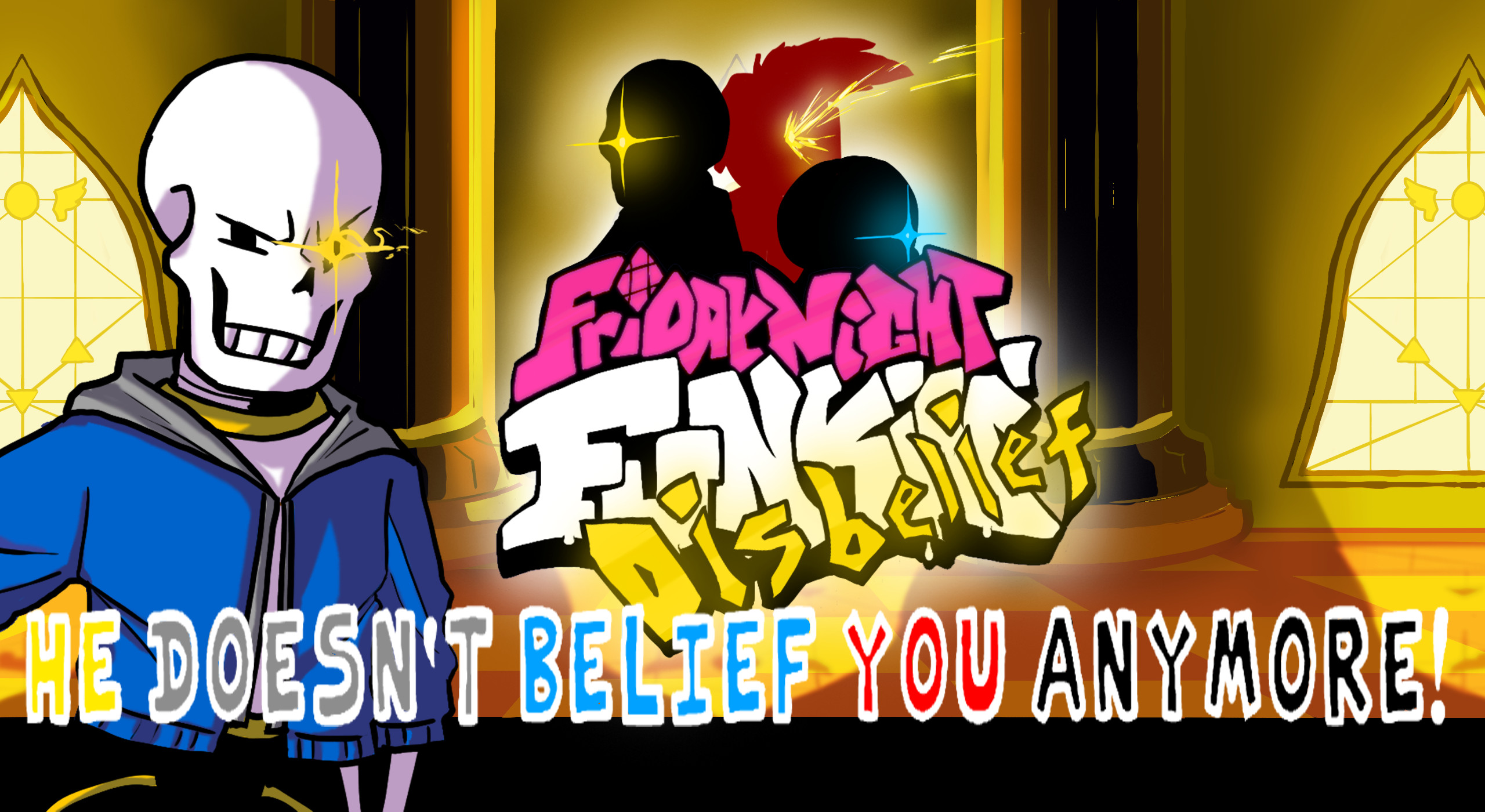 Friday Night Funkin': Vs Disbelief Papyrus demo Mod for Friday Night ...