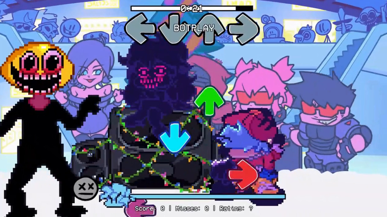 Pixel bf corrupted prologue [Friday Night Funkin'] [Mods]