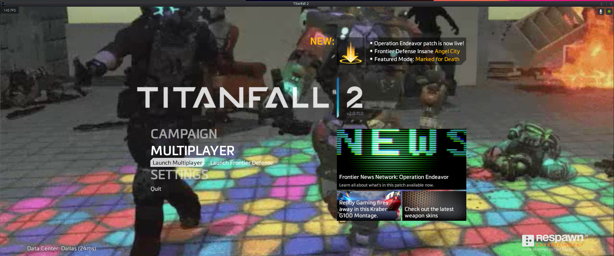 Jack Cooper & BT Default Dance on the Main Menu Mod for Titanfall 2 ...