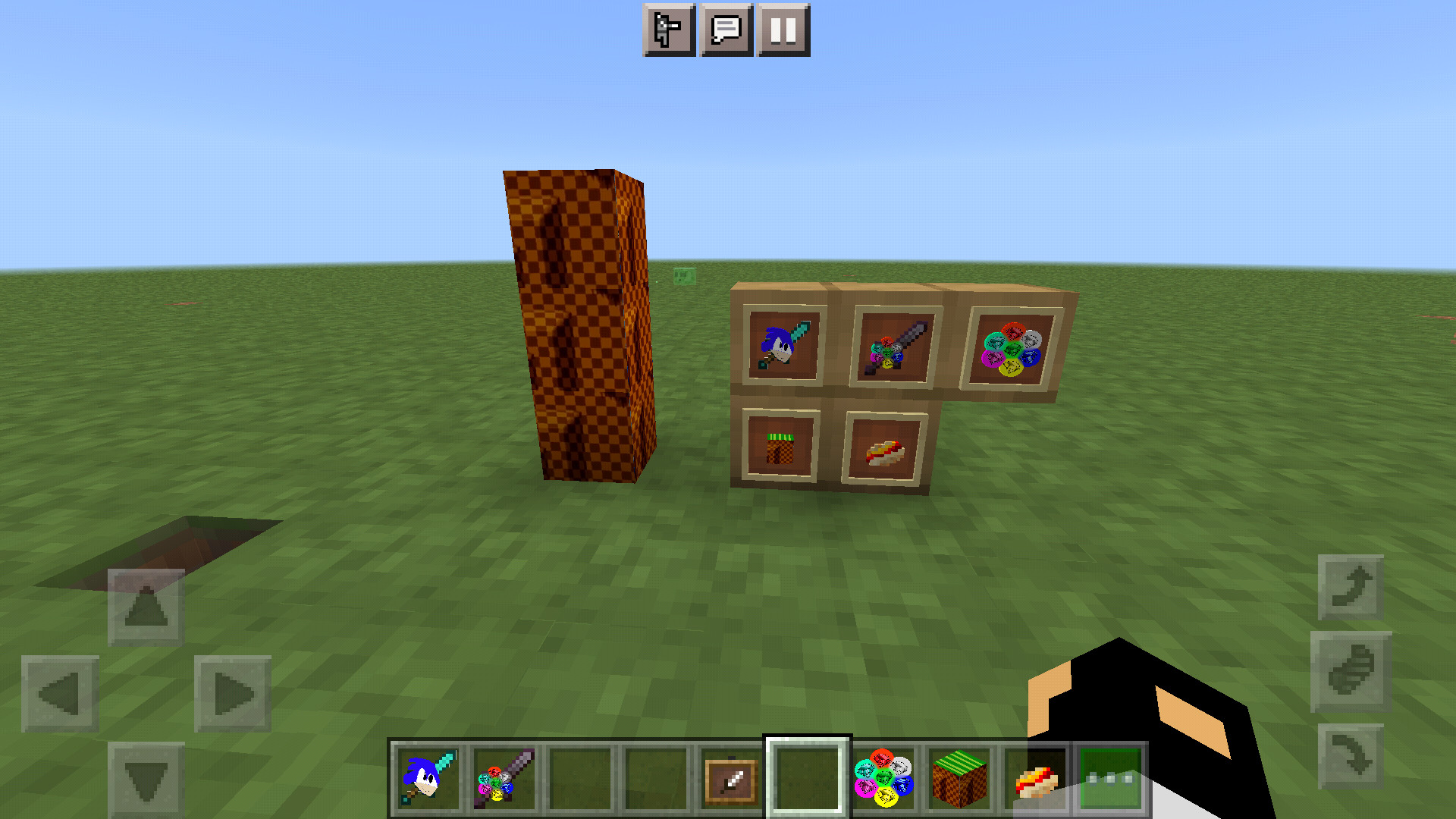 Sonic Mod Mod for Minecraft: Bedrock Edition | MC:BE Mods