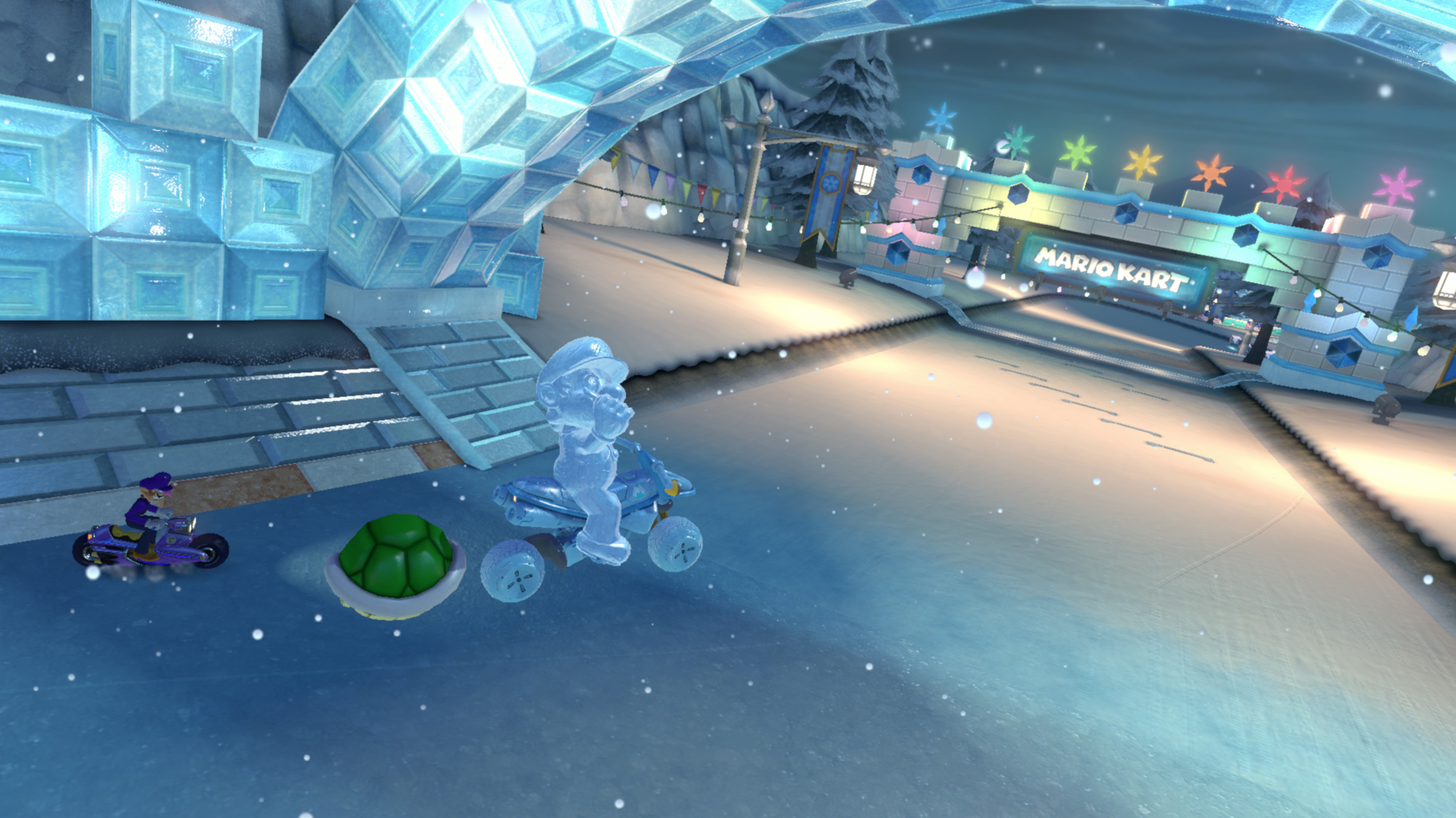 Ice Mario Mod for Mario Kart 8 Deluxe | MK8D Mods