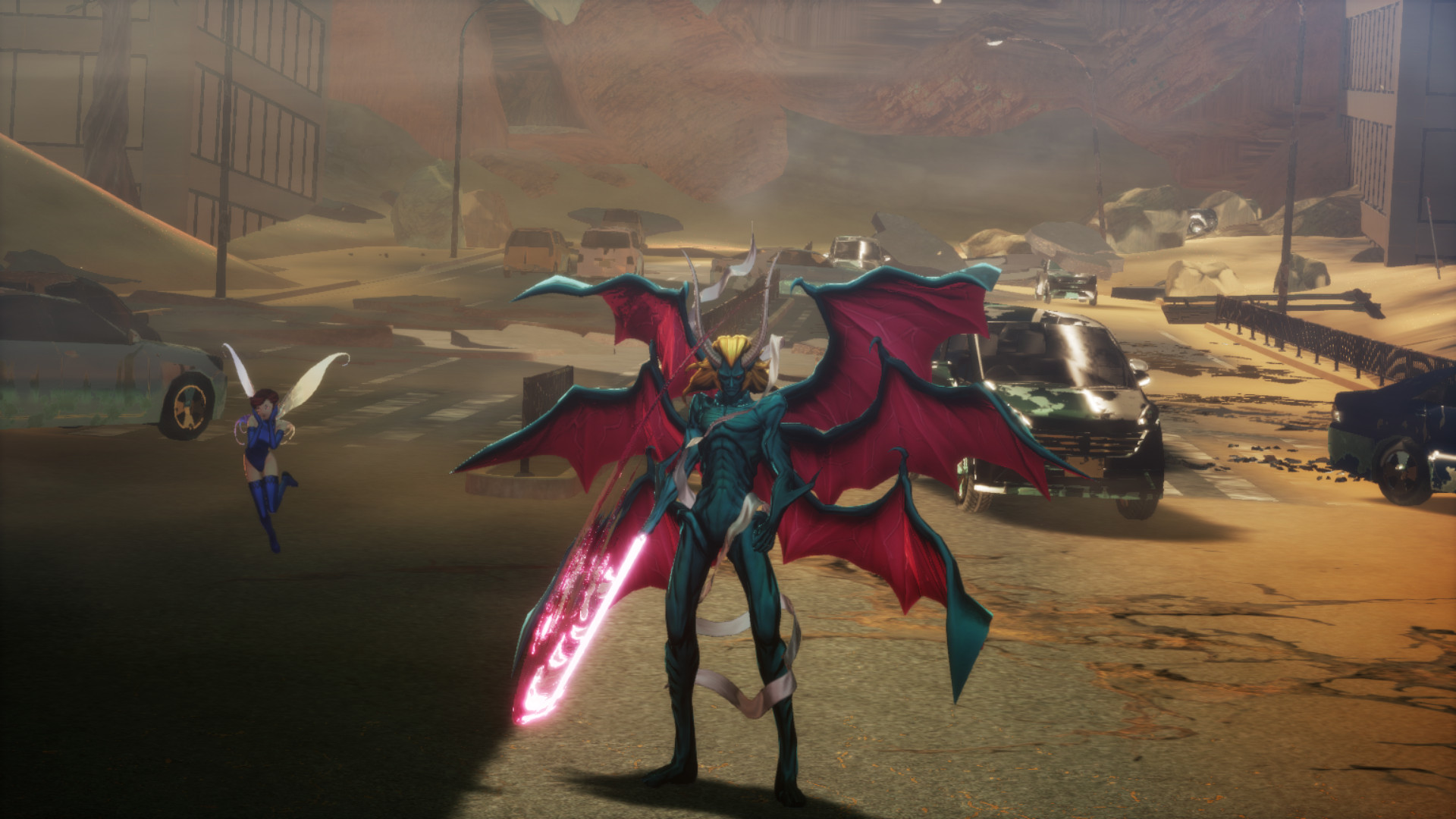 Lucifer over the protagonist [Shin Megami Tensei V] [Mods]