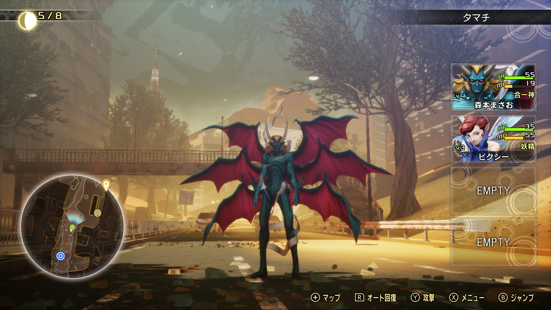 Lucifer over the protagonist [Shin Megami Tensei V] [Mods]