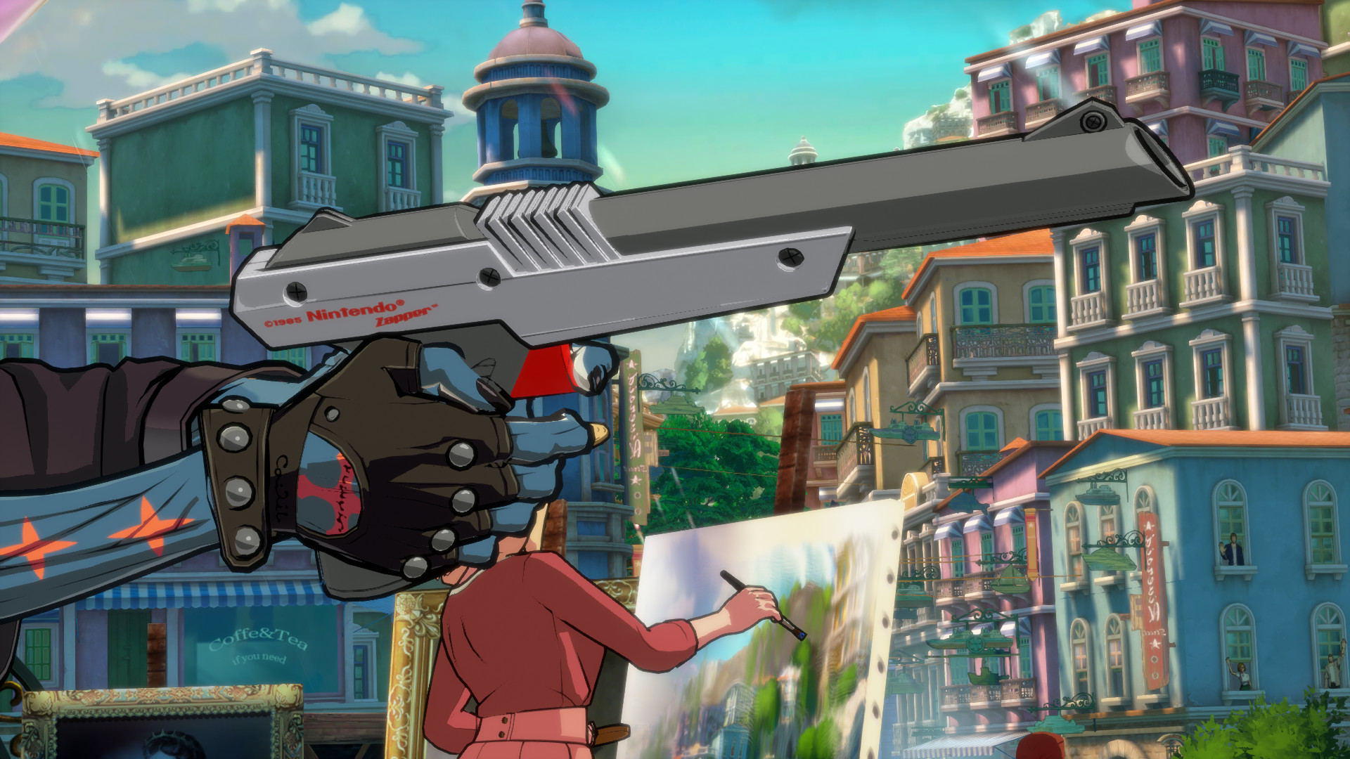 Happy Chaos gets a NES Zapper Mod for GUILTY GEAR -STRIVE- | GGST Mods