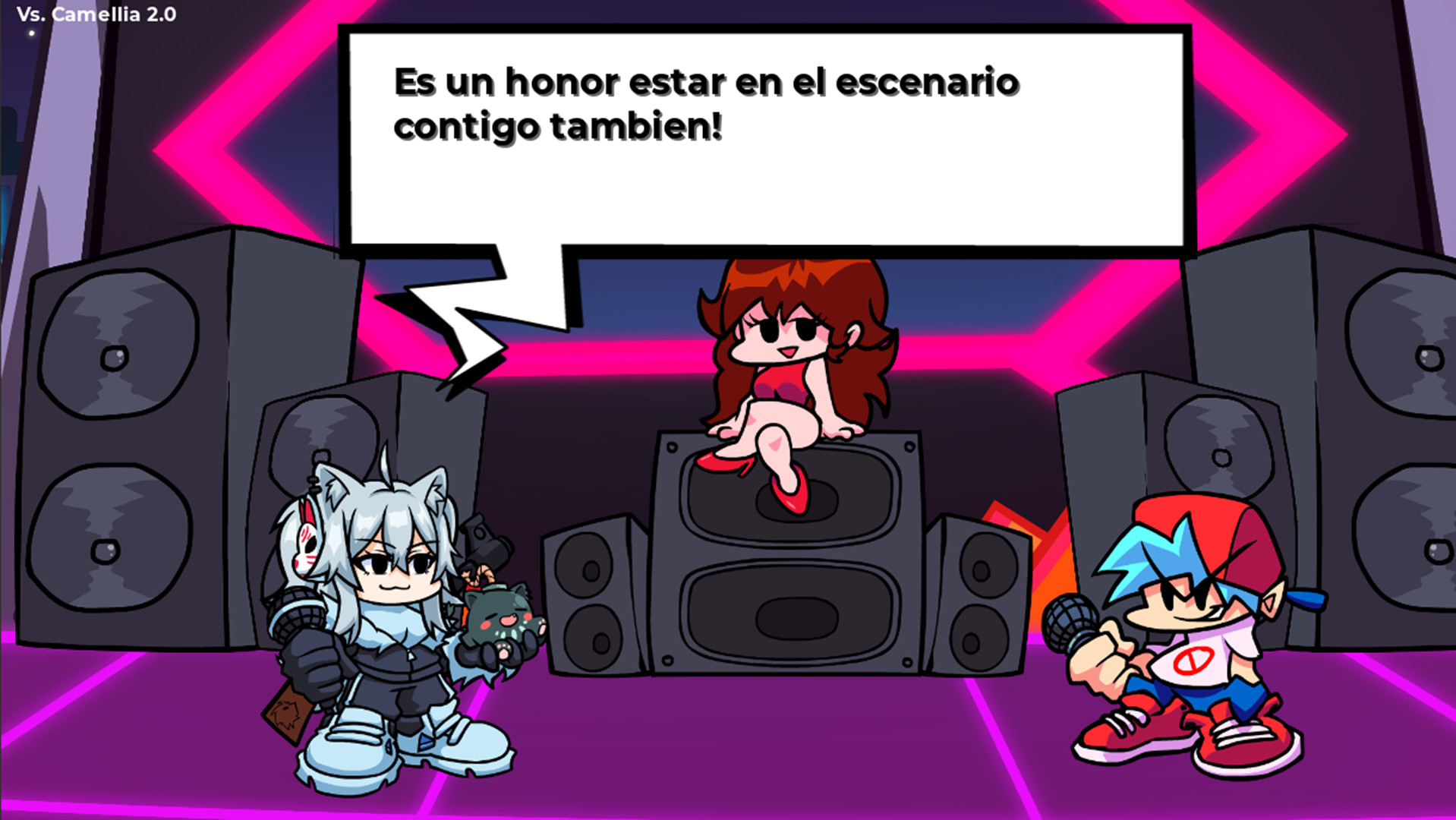 Vs. Camellia(WEEK 2 UPDATE):TRADUCIDO AL ESP-LATAM Mod for Friday Night ...