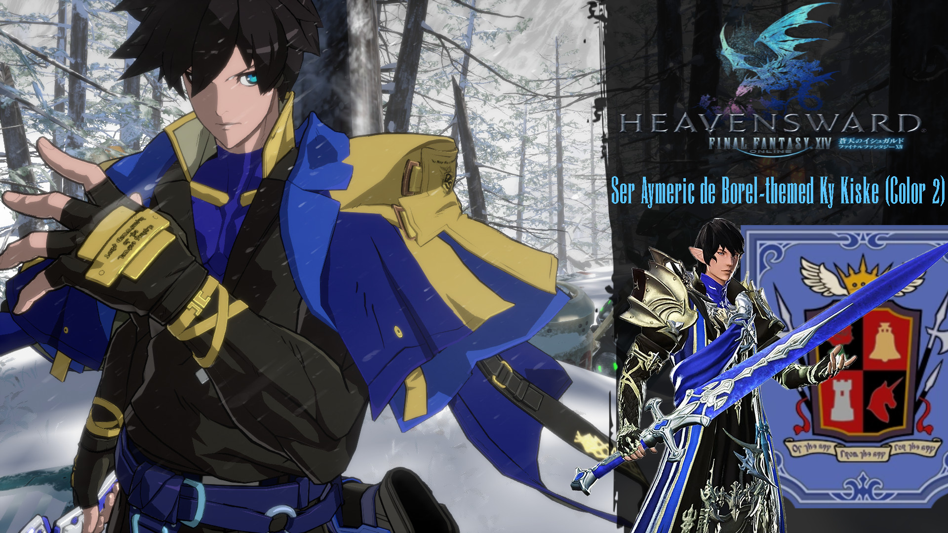 Ser Aymeric de Borel Ky Kiske Mod for GUILTY GEAR -STRIVE- | GGST Mods