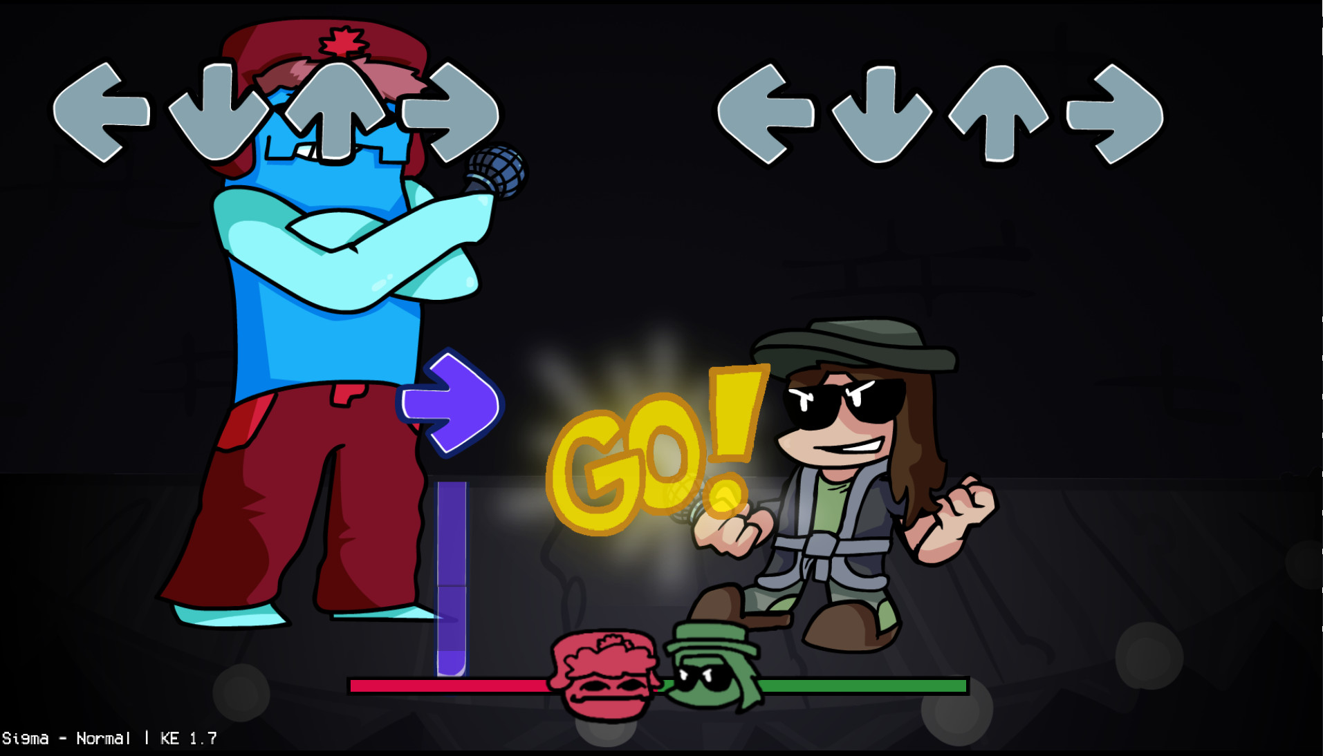 Sigma Showdown (4 FULL WEEKS) Mod for Friday Night Funkin' | FNF Mods