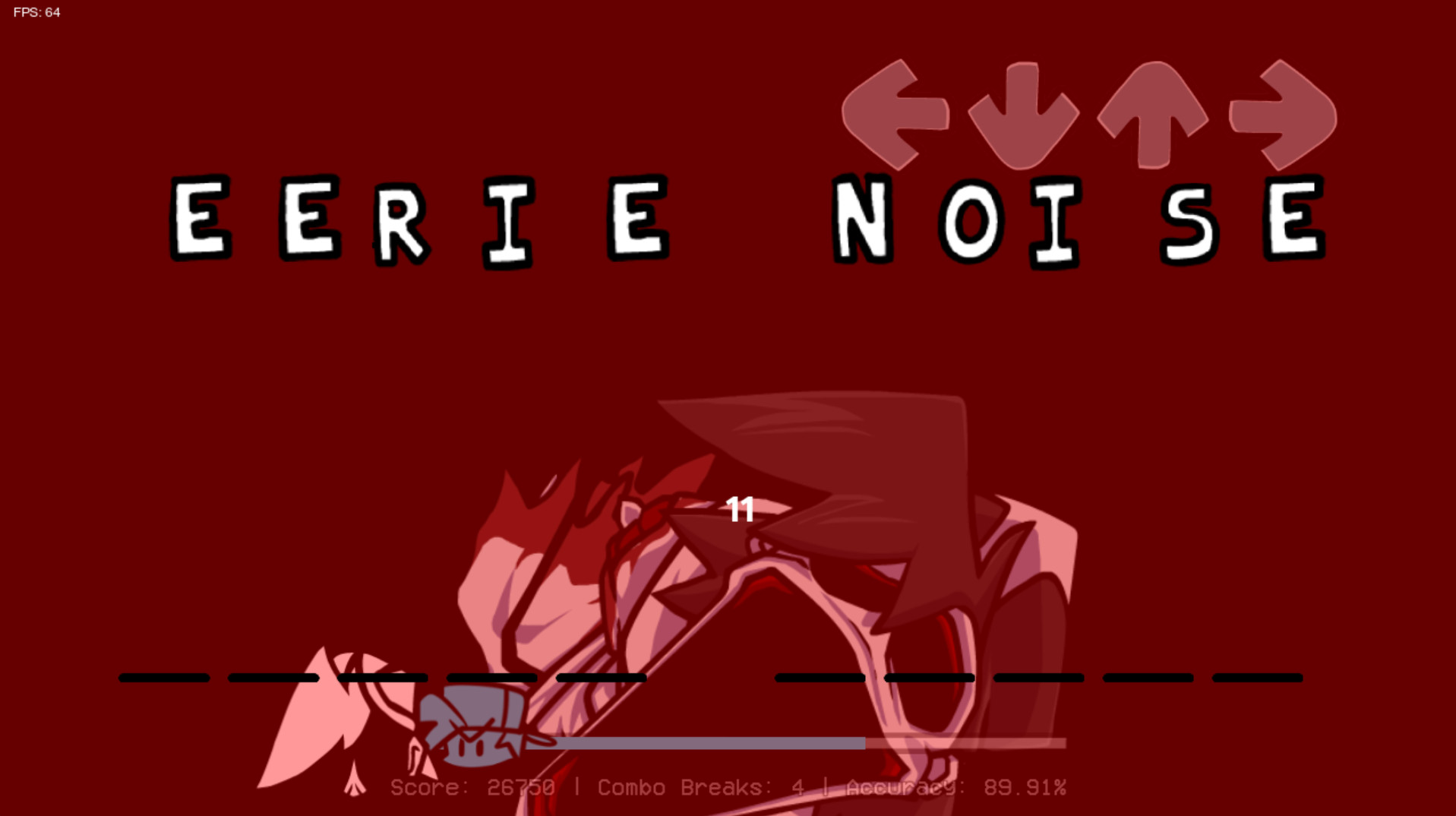 FNF Font over Unown Font [Friday Night Funkin'] [Mods]