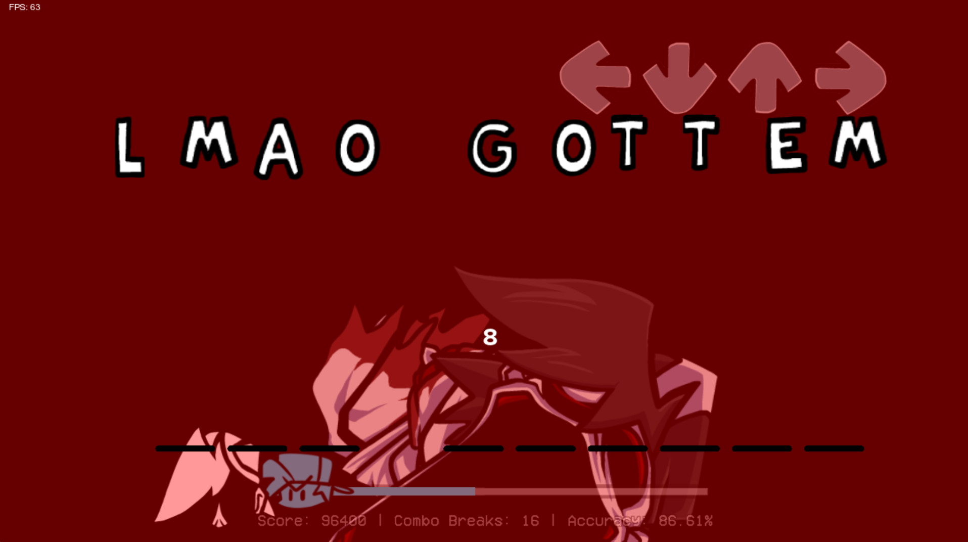 FNF Font over Unown Font [Friday Night Funkin'] [Mods]