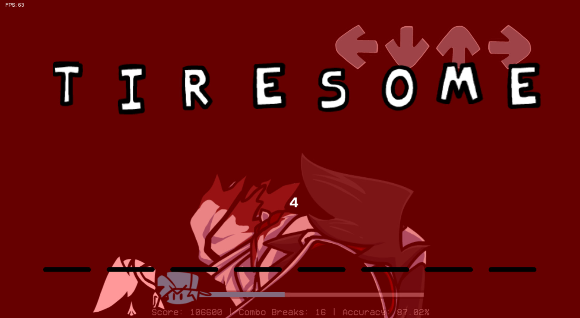 FNF Font over Unown Font [Friday Night Funkin'] [Mods]