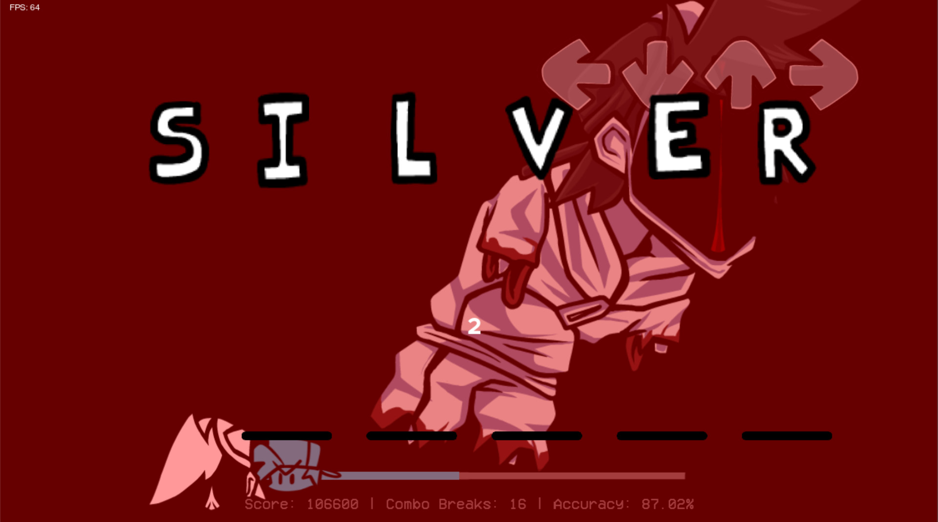 FNF Font over Unown Font Mod for Friday Night Funkin' | FNF Mods